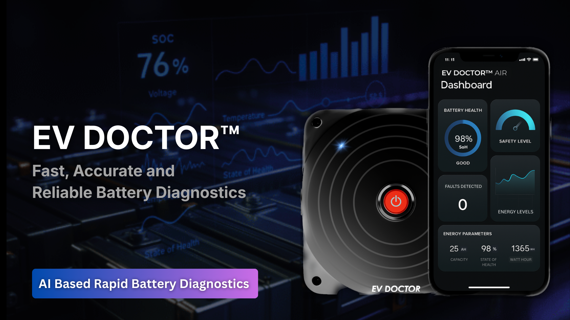 EV DOCTOR™ | AI-Based Battery Diagnostics